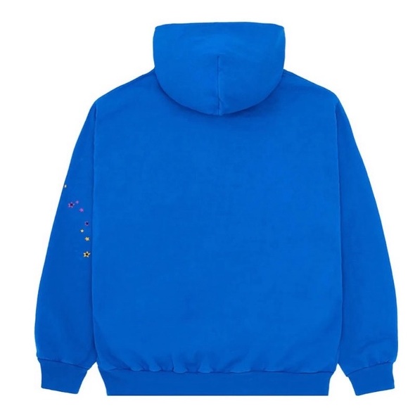 Sp5der | Sweaters | Sp5der Tc Hoodie Blue | Poshmark
